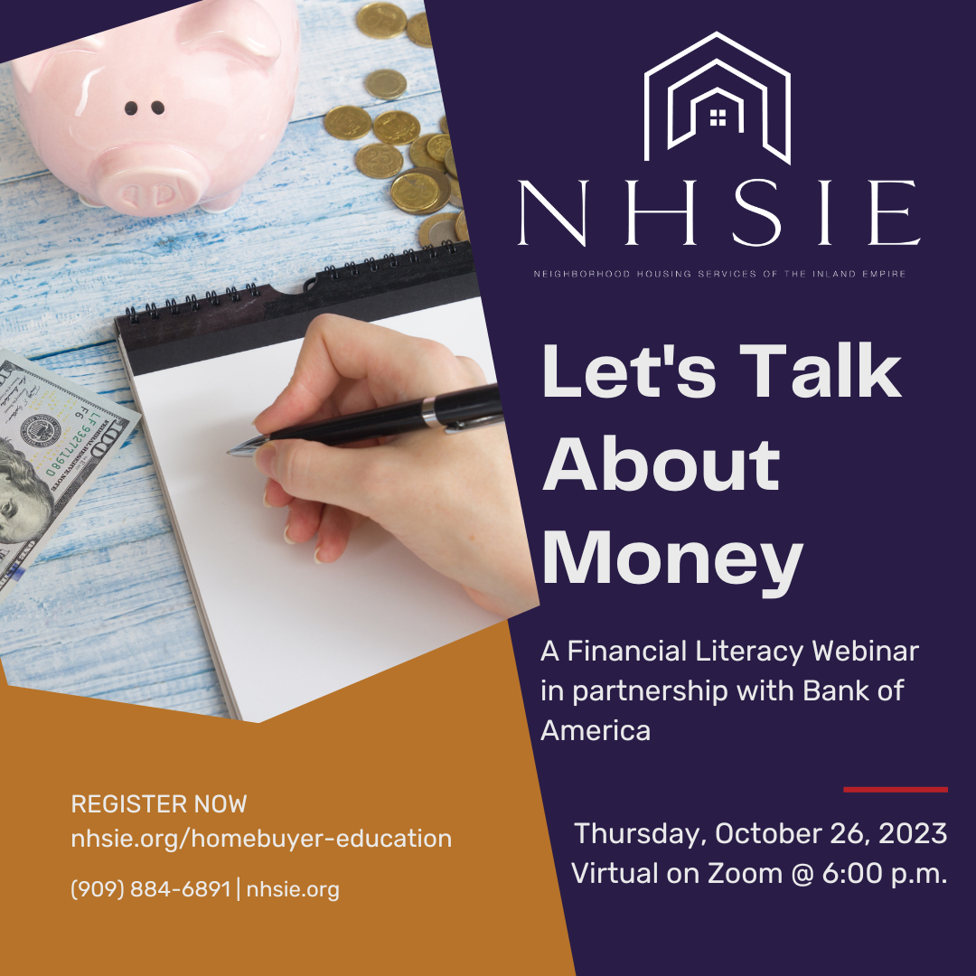 Financial Literacy & Education - Virtual - NHSIE