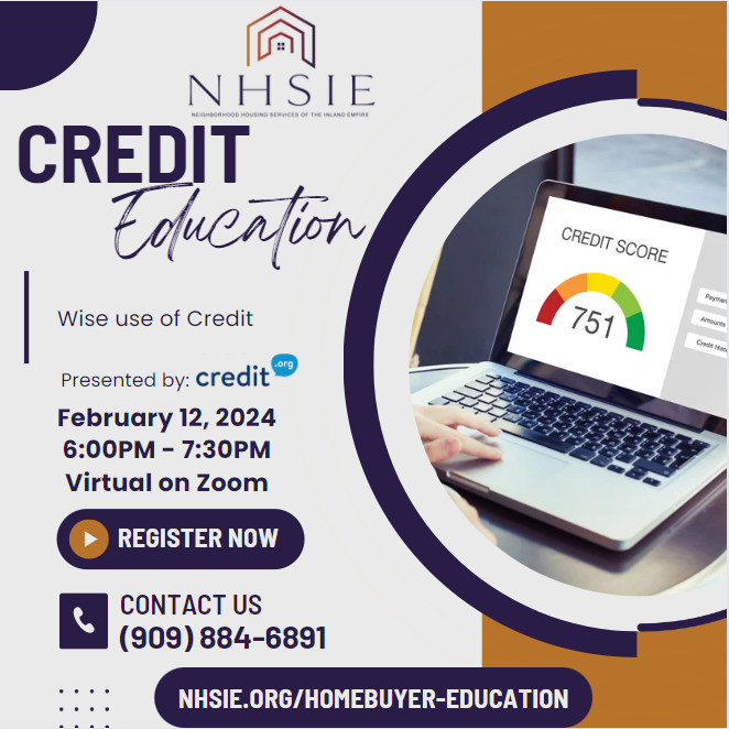 Credit Education - Virtual - NHSIE