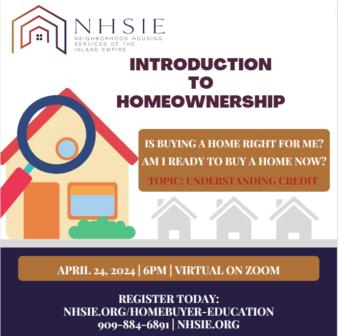 Introduction to Homeownership - Virtual - NHSIE